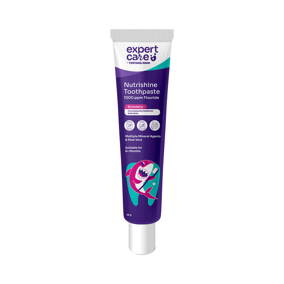 Nutrishine Toothpaste 36gr Pasta Gigi dengan Fluoride 1.000ppm dan Kal ...