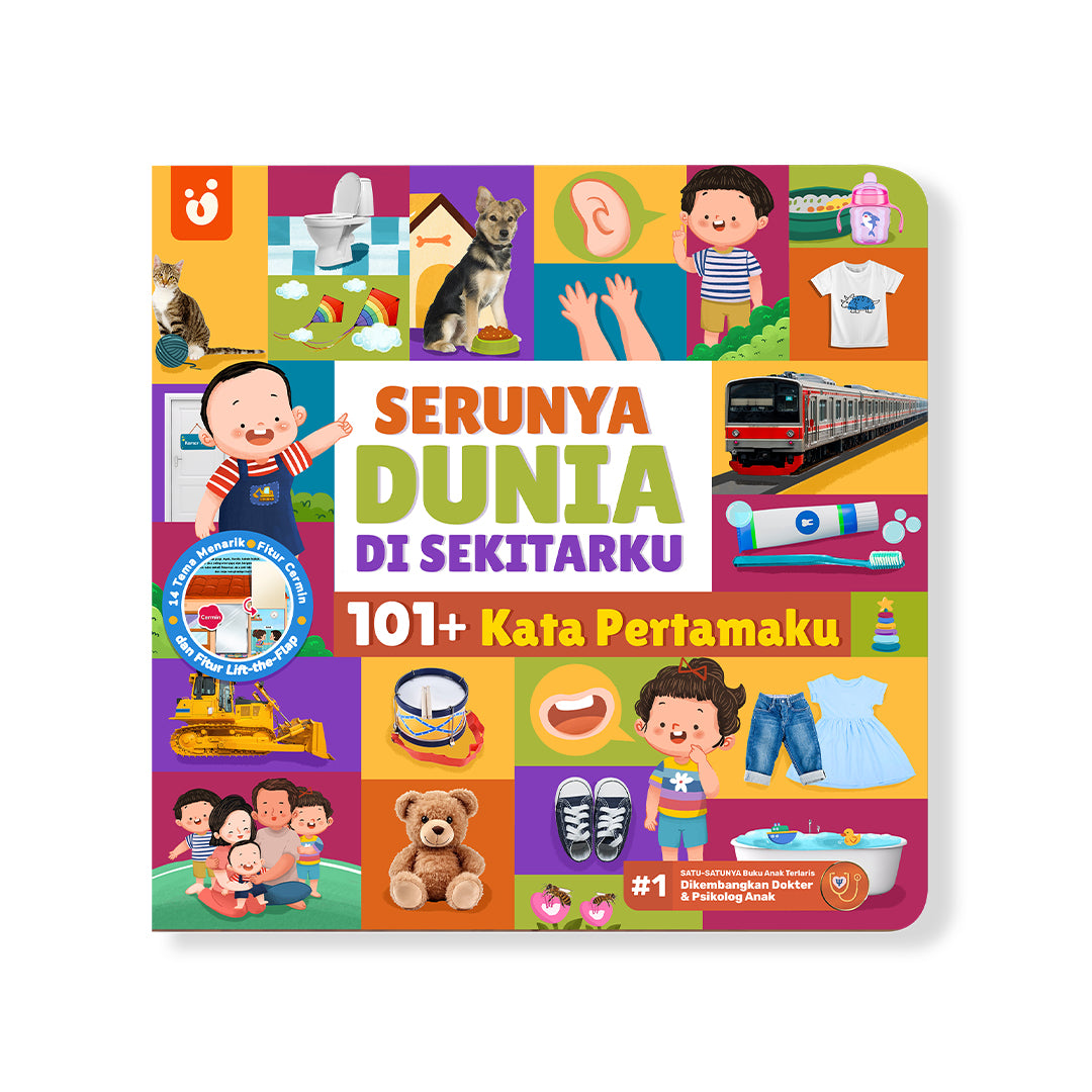 Buku Anak 101 Kata Pertamaku Board Book Balita 1-3 Tahun | Lift The Fl ...